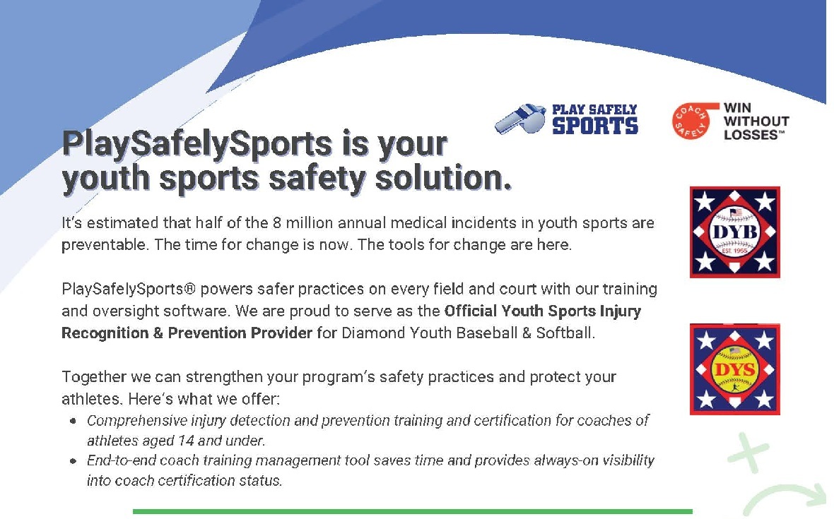 Diamond Youth Baseball (DYB) - Premier Recreational Youth Baseball ...